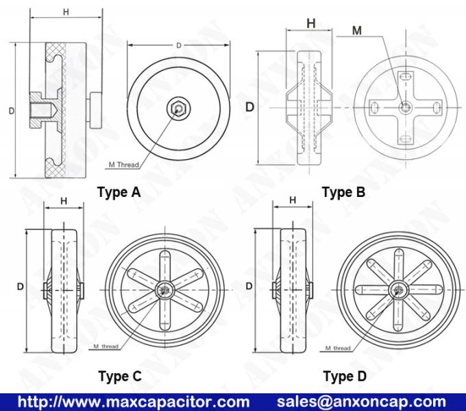 RF Plate Ceramic Capacitor 5KV 10KV 12KV 15KV 150PF RF Welder Capacitor