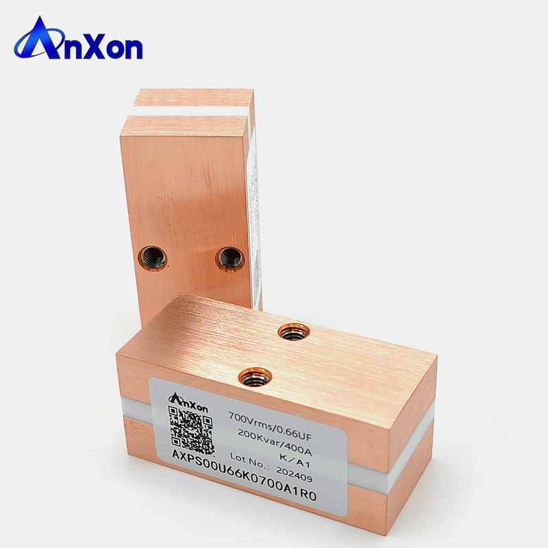 1000V 0.1UF 250A Resonance Capacitor Water Cooled Capacitor Induction ...