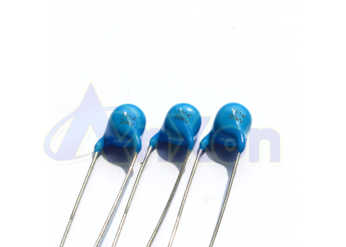 Blue Ceramic Capacitor Leaded Type CT81 20KV 20PF SL HV Disc Capacitor