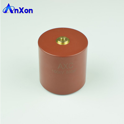 CVT Coupling Capacitor 100KV 500PF 100KV 501 Red color High voltage ...