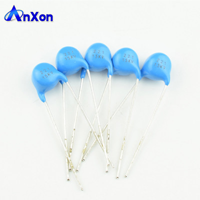 CT81D10KV221K Capacitor 10KV 220PF 221 Blue Disc ceramic capacitor